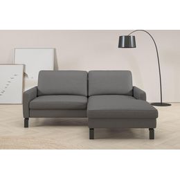 Ecksofa Home Affaire, B:194cm H:86cm T:164cmanthrazit, 100% Polyester, Wohnzimmer, Sofas, "Lecce, L-Form, Federkernpolsterung, Breite 194 cm", inkl.