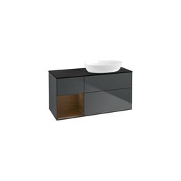 Villeroy & Boch V&B Waschtischunterschrank Wandbeleuchtung Finion 120cm, Pl b m, Reg wal ven, md bl. m Lac ; Villeroy & Boch (GA42GNHG)