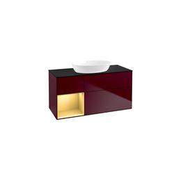 Villeroy & Boch V&B Waschtischunterschrank Wandbeleuchtung Finion 120cm, Pl bla m, Reg gol m Lac, Peo m ; Villeroy & Boch (GA62HFHB)