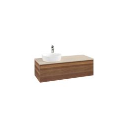 Villeroy & Boch V&B Waschtischunterschrank ohne Frontstruktur Antao 120x36x50cm, HL, WBP botti., w. wal ; Villeroy & Boch (K33053HM)
