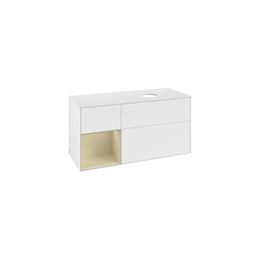 Villeroy & Boch V&B Waschtischunterschrank Finion 120cm, Pl w m, Rg si Gr m Lac, wh. m Lac ; Villeroy & Boch (FA41HJMT)