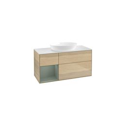 Villeroy & Boch V&B Waschtischunterschrank Wandbeleuchtung Finion 120cm, Pl wh. m, Reg Oli. m Lac, Oa ven ; Villeroy & Boch (GA61GMPC)