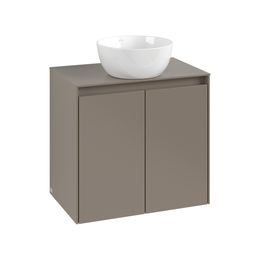 Villeroy & Boch V&B Waschtischunterschrank Collaro 60x54,8x38cm, Waschtisch mittig, taupe ; Villeroy & Boch (C15000VM)