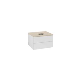 Villeroy & Boch V&B Waschtischunterschrank ohne Frontstruktur Antao 60x36x50cm, WBP botti., glo wh. Lac ; Villeroy & Boch (K18013GF)
