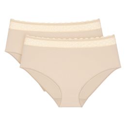 Triumph Feel of Modal Midi 2P - Damen - Gr. XL - beige