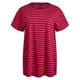 ZIZZI T-shirt 'Msiv' Damen Gr&ouml;&szlig;e L dunkellila / rosa