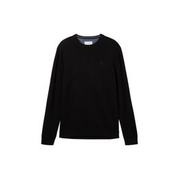 Tom Tailor Sweater male Black size XXXL