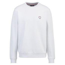 19V69 Italia Sweatshirt 'Nico' male White size S
