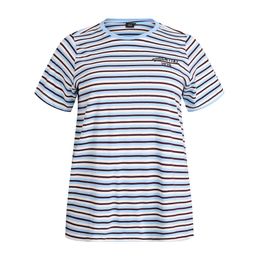 ZIZZI Shirt 'MALLIS' female Blue, White size S