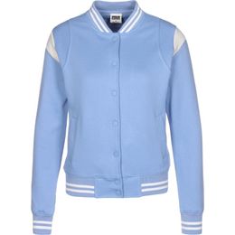 Urban Classics Jacke Damen Gr&ouml;&szlig;e XL hellblau / wei&szlig;