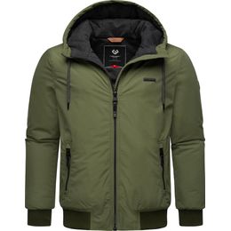 Ragwear Jacke 'Maddy' Herren Gr&ouml;&szlig;e L gr&uuml;n / oliv / dunkelgr&uuml;n / schwarz