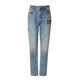 Luka Sabbat for ABOUT YOU Jeans 'Ramon' Damen Gr&ouml;&szlig;e 29 blau / rot / schwarz / offwhite