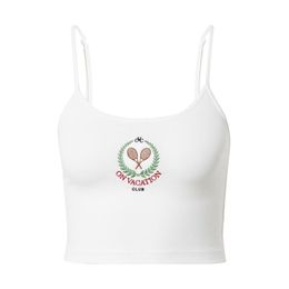 On Vacation Top female White size M