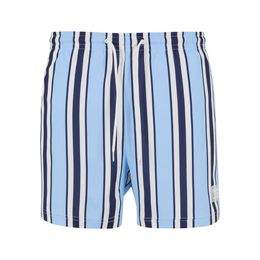 Karl Kani Badeshorts Herren Gr&ouml;&szlig;e L navy / hellblau / wei&szlig;