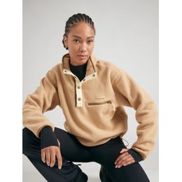 Columbia Sportsweatshirt 'Helvetia II' Damen Gr&ouml;&szlig;e XS beige / hellbraun