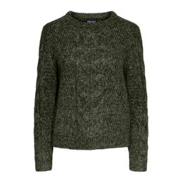 Pieces Pullover 'PCNina' Damen Gr&ouml;&szlig;e M dunkelgr&uuml;n