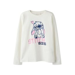 name it Shirt 'NKFVOSLA STITCH' M&auml;dchen Gr&ouml;&szlig;e 146/152 navy / hellblau / rosa / wei&szlig;