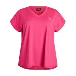 Active By Zizzi Shirt 'Basic' female Pink size L