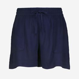 Esprit Dunkelblaue Strand-Shorts mit Struktur