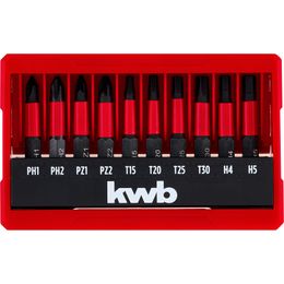 kwb Bit-Set 'Impact' Pocket-Set 10-teilig