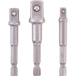 kwb Stecknuss-Adapter-Set 65/72 mm 3-teilig