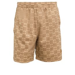 adidas originals Shorts 'Monogram Regular Mesh' Herren Gr&ouml;&szlig;e 38 brokat / hellbraun
