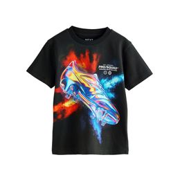 next T-Shirt Jungen Gr&ouml;&szlig;e 170 aqua / gelb / rot / schwarz