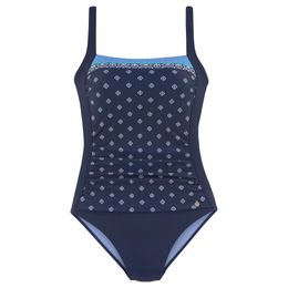 Lascana Badeanzug Damen Gr&ouml;&szlig;e XL blau / navy / himmelblau / grasgr&uuml;n
