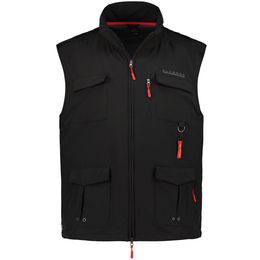 Gro&szlig;e Gr&ouml;&szlig;en ADAMO Outdoor-Weste mit Stretch Farbe schwarz Gr&ouml;&szlig;e: 4XL