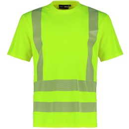 Gro&szlig;e Gr&ouml;&szlig;en Abraxas Safety T-Shirt in Warnfarbe Farbe gelb Gr&ouml;&szlig;e: 5XL