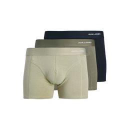 Jack & Jones Jack & Jones Boxershorts 'JACGABRIEL' Herren Gr&ouml;&szlig;e M nachtblau / khaki / oliv / wei&szlig;