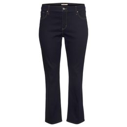 LEVI'S&reg; PLUS Levi's Plus Jeans '314 Shaping Straight ' Damen Gr&ouml;&szlig;e 39/40 nachtblau