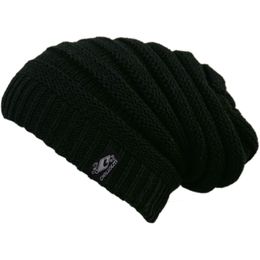 Chillouts Beanie 'Brian' Herren Gr&ouml;&szlig;e One Size schwarz