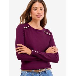 Lipsy Pullover Damen Gr&ouml;&szlig;e S burgunder