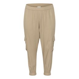 Kaffe Curve Hose 'Mille' Damen Gr&ouml;&szlig;e 54 sand