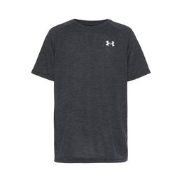 Under Armour Sportshirt Jungen Gr&ouml;&szlig;e 176/188 schwarzmeliert / wei&szlig;