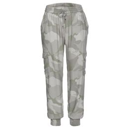 Lascana Joggers Damen Gr&ouml;&szlig;e 42 grau / hellgrau / khaki