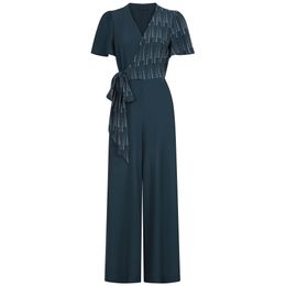 HotSquash Jumpsuit Damen Gr&ouml;&szlig;e S/M blau / marine / grau