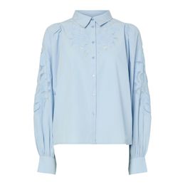 Y.A.S YAS Bluse 'YASZimia' Damen Gr&ouml;&szlig;e XL hellblau