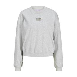 Jack & Jones JJXX Sweatshirt 'JXGia' Damen Gr&ouml;&szlig;e XL opal / zitronengelb / dunkelgrau / graumeliert
