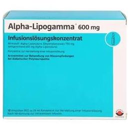 W&Ouml;RWAG PHARMA Alpha-Lipogamma 600 Infusionsl&ouml;sungskonzentrat 240 ML