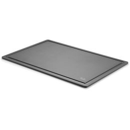 Fissler Schneidebrett, B/H/L: 24,5cm x 0,6cm x 44,5cm, schwarz, K&uuml;che, Schneidebretter, geruchsneutral, geschmacksneutral