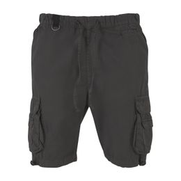 Urban Classics Herren Stoffhose "Urban Classics Herren Double Pocket Cargo Shorts"magnet, Gr. L, unifarben, 100% Baumwolle, Hosen