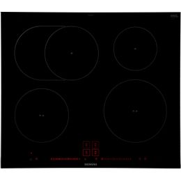Siemens Induktions-Kochfeld "EH675LFC1E", B:60cm H:5,1cm T:52cm, schwarz, Kochfelder