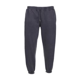 DROPSIZE Herren Jogginghose "Dropsize HEAVY LOOSE FIT JOGGER"acid washed schwarz, Gr. XS, 70% Baumwolle, 30% Polyester, Hosen