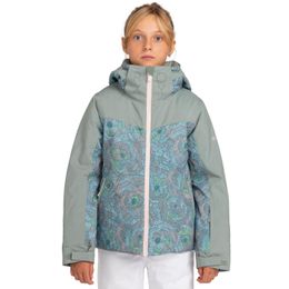 Roxy M&auml;dchen Snowboardjacke "Free Jet"pink salt sketchbook, Gr. 16, 55% Polyester, 45% Polyester, Jacken