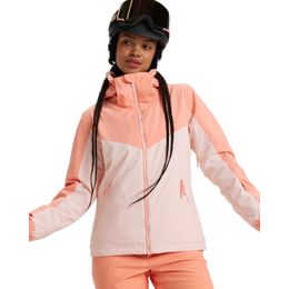 Roxy Damen Snowboardjacke "Free Jet"peach pink, Gr. M, 100% Polyester, Jacken