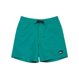 Quiksilver Kinder Badeshorts "Everyday Solid Volley 14"", gr&uuml;n, Gr. 16, 100% Polyester, Badehosen