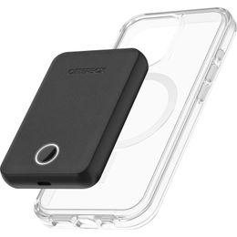 Otterbox Powerbank "Wireless PowerBank f&uuml;r MagSafe 5K MAH (7.5W)", 3,7 V 5.000mAhschwarz, Akkumulatoren
