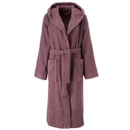 Unisex-Bademantel Bruno Banani, L:125cm, gr&uuml;n, Walkfrottee, Hausm&auml;ntel, "Robby, ideal f&uuml;r Sauna & Spa, Standard, Premium und &Uuml;berl&auml;nge", Damen &